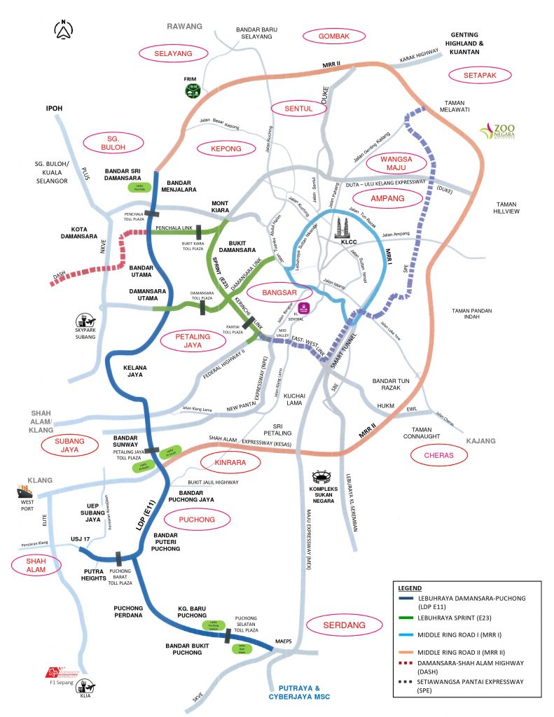 LDP Route Map - Litrak